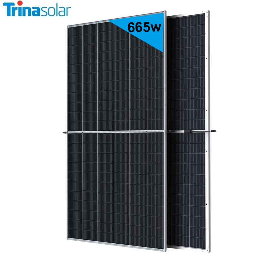 Duomax Trina 550W Vertex 600 W Solar Full Black Trina solar 450 Wats ...